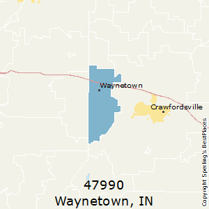 Waynetown (zip 47990), IN