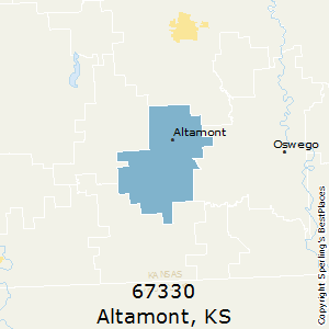Altamont (zip 67330), KS