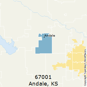 Andale (zip 67001), KS