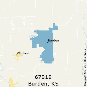 Burden (zip 67019), KS