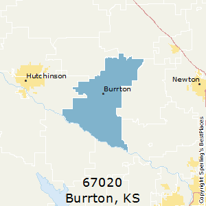 Burrton (zip 67020), KS