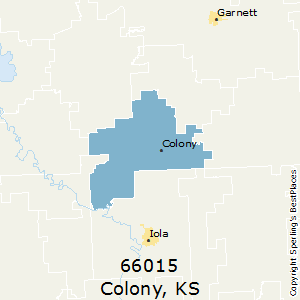 Colony (zip 66015), KS