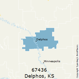 Delphos (zip 67436), KS