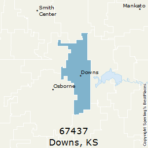 Downs (zip 67437), KS