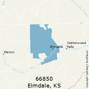 Elmdale (zip 66850), KS