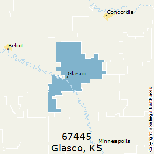 Glasco (zip 67445), KS
