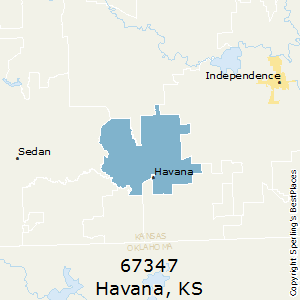 Havana (zip 67347), KS