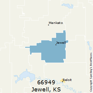 Jewell (zip 66949), KS