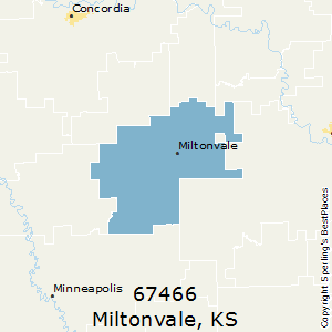 Miltonvale (zip 67466), KS