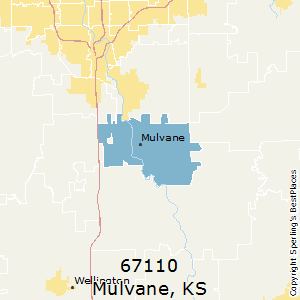 Mulvane (zip 67110), KS
