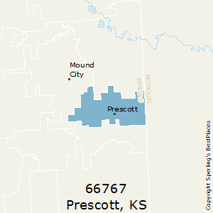 Prescott (zip 66767), KS