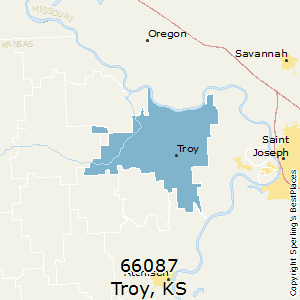 Troy (zip 66087), KS