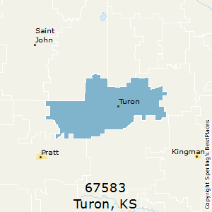 Turon (zip 67583), KS