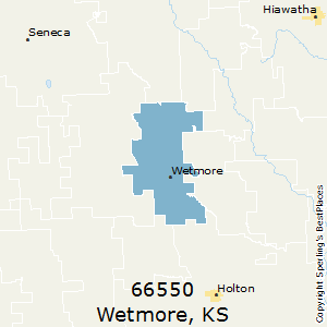 Wetmore (zip 66550), KS
