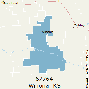 Winona (zip 67764), KS