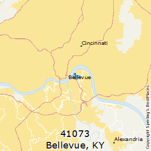 Bellevue (zip 41073), KY