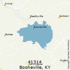 Booneville (zip 41314), KY
