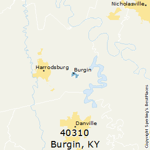 Burgin (zip 40310), KY