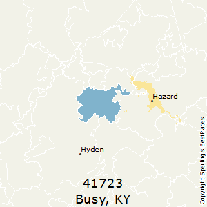 Busy (zip 41723), KY