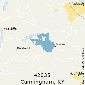 Cunningham (zip 42035), KY