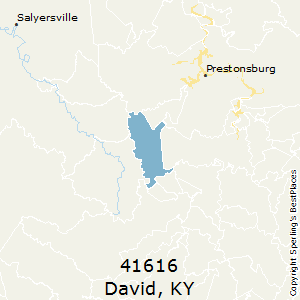 David (zip 41616), KY