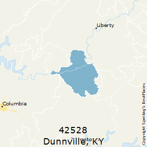 Dunnville (zip 42528), KY