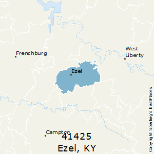 Ezel (zip 41425), KY