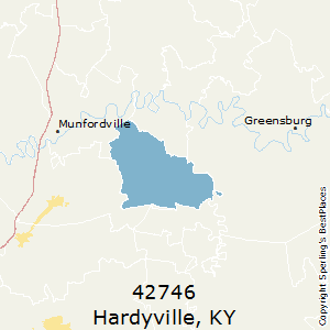 Hardyville (zip 42746), KY