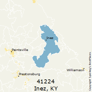 Inez (zip 41224), KY