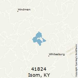Isom (zip 41824), KY