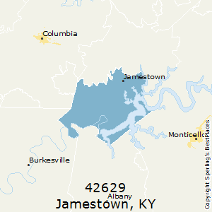 Jamestown (zip 42629), KY