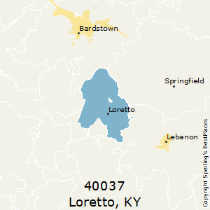 Loretto (zip 40037), KY