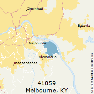 Melbourne (zip 41059), KY