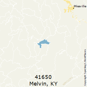 Melvin (zip 41650), KY