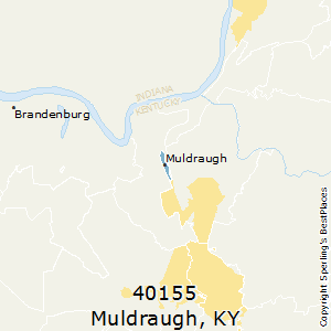 Muldraugh (zip 40155), KY