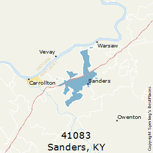 Sanders (zip 41083), KY