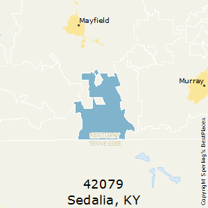 Sedalia (zip 42079), KY