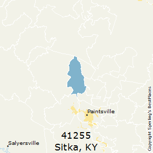 Sitka (zip 41255), KY