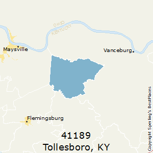 Tollesboro (zip 41189), KY