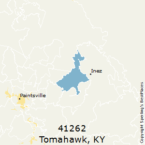 Tomahawk (zip 41262), KY