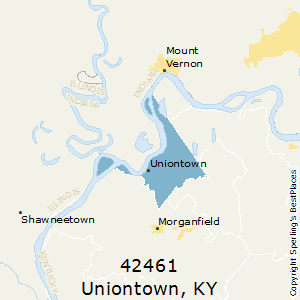 Uniontown (zip 42461), KY
