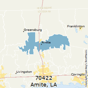 Amite (zip 70422), LA