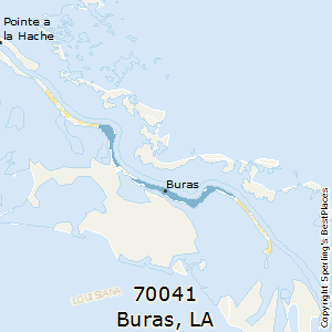 Buras (zip 70041), LA