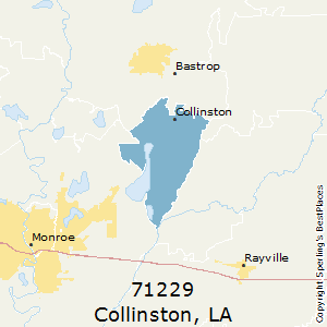 Collinston (zip 71229), LA