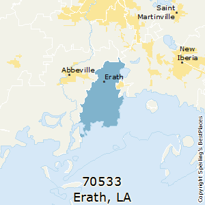 Erath (zip 70533), LA