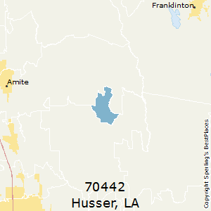 Best Places in Husser (zip 70442), LA