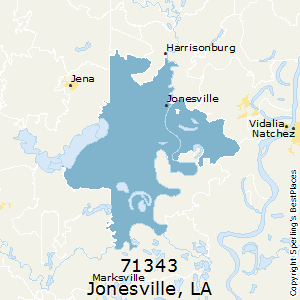 Jonesville (zip 71343), LA
