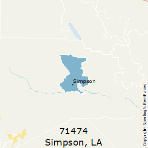 Simpson (zip 71474), LA