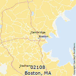 Boston (zip 02108), MA