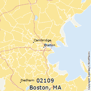 Boston (zip 02109), MA